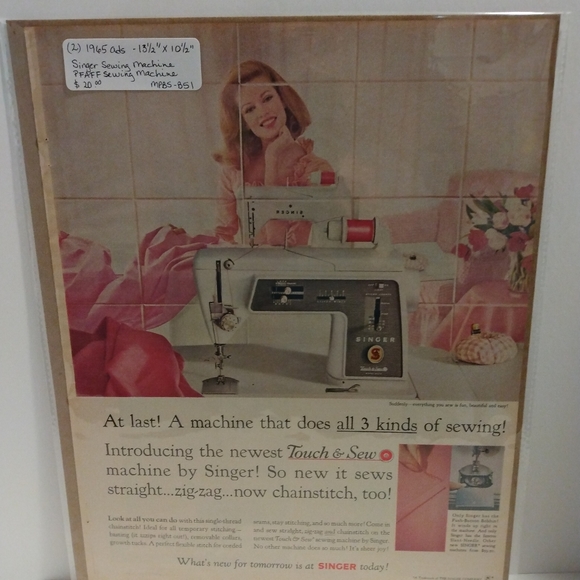 McCall's | Other | 965 Sewing Machine Ads | Poshmark